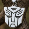 Blue Robot Necklace Cute Little Robot Charm Necklace Robot Jewelry ...
