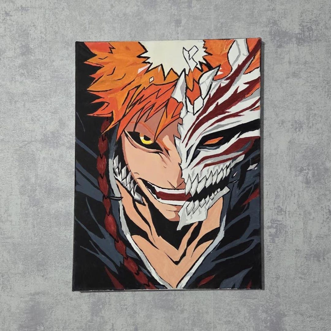 Bleach/ichigo Paint - Etsy