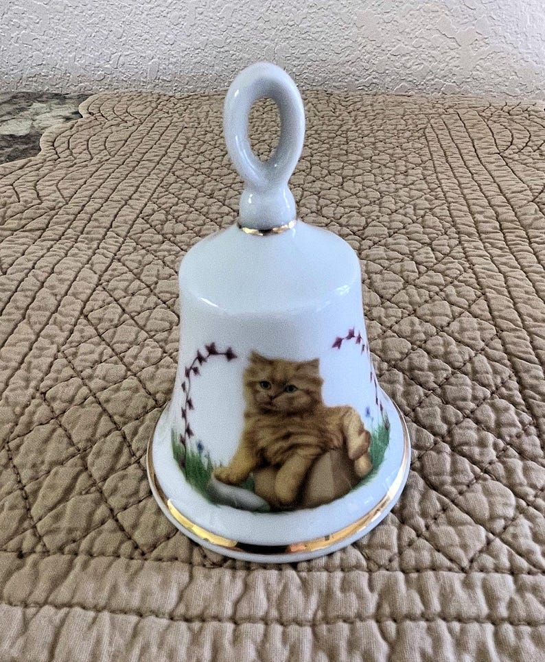 Bell Collectors Club - Cat Bell - KYOTOH - Japan - Etsy