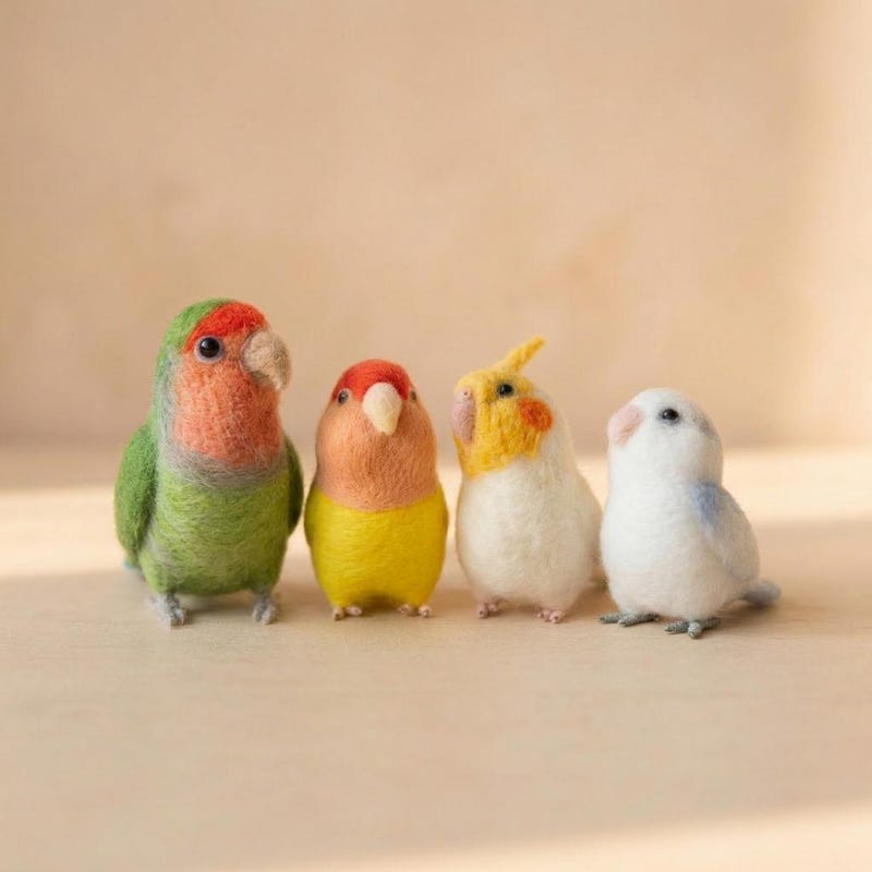 Needle Felting Budgie - Etsy
