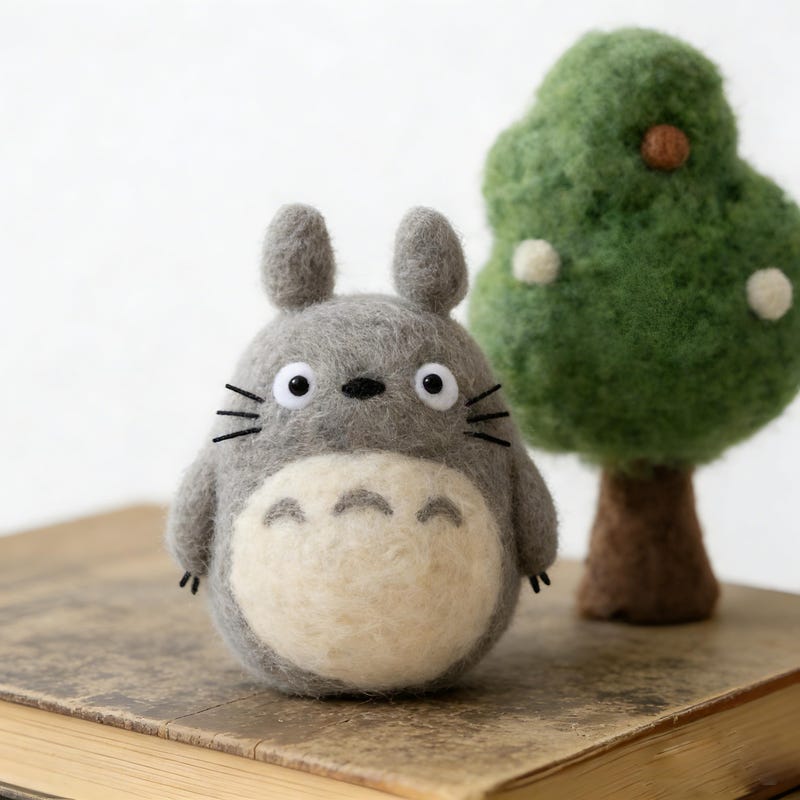 Felt Totoro - Etsy
