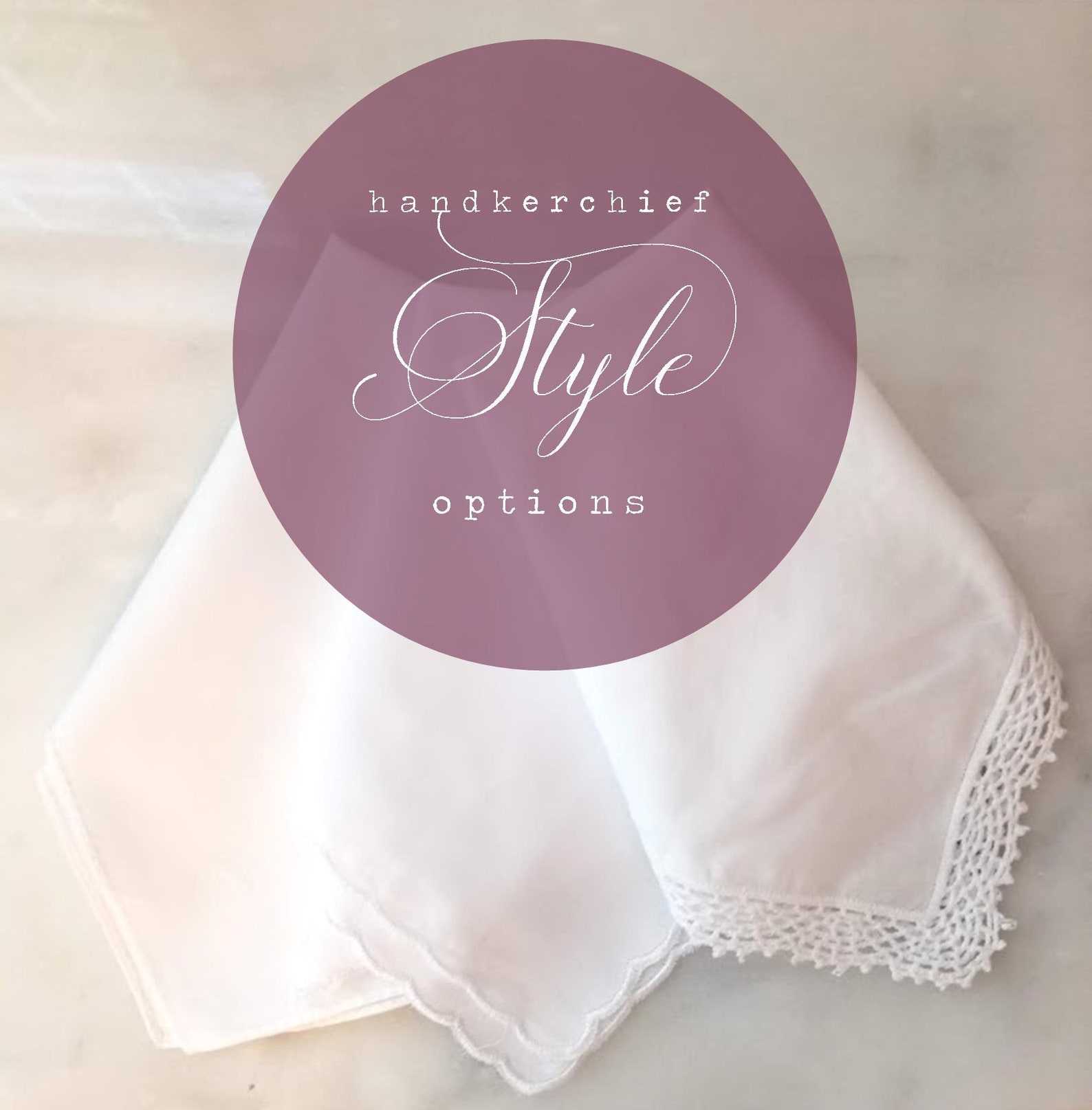 Handwritten Note Wedding Handkerchief Created From Your - Etsy