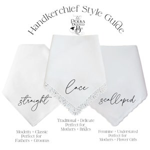 Groom Gift Handkerchief From His Parents, Personalized Handkerchief for ...