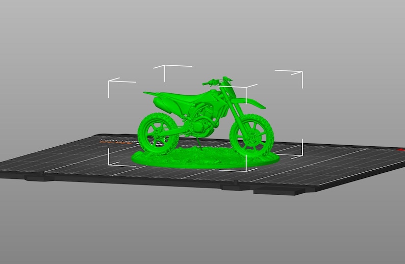 Highly Detailed Dirt Bike Model | 3D Print STL File | Digital Download ...