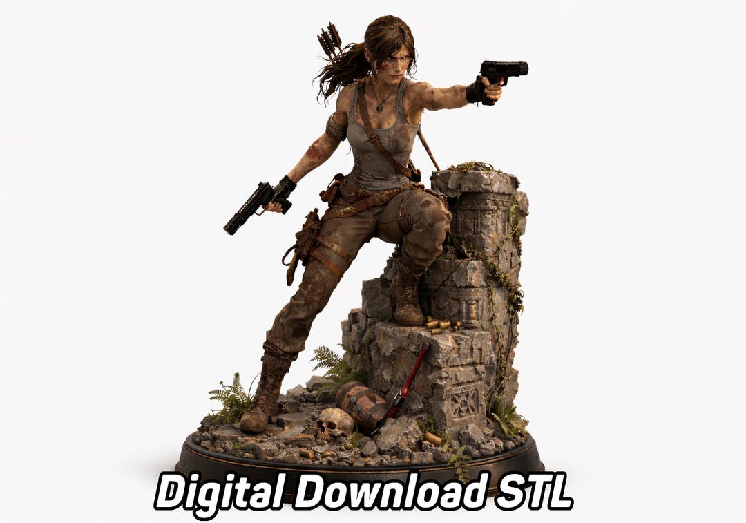 Temple Raider Explorer Model Version 3 | 3D Print File | Digital ...