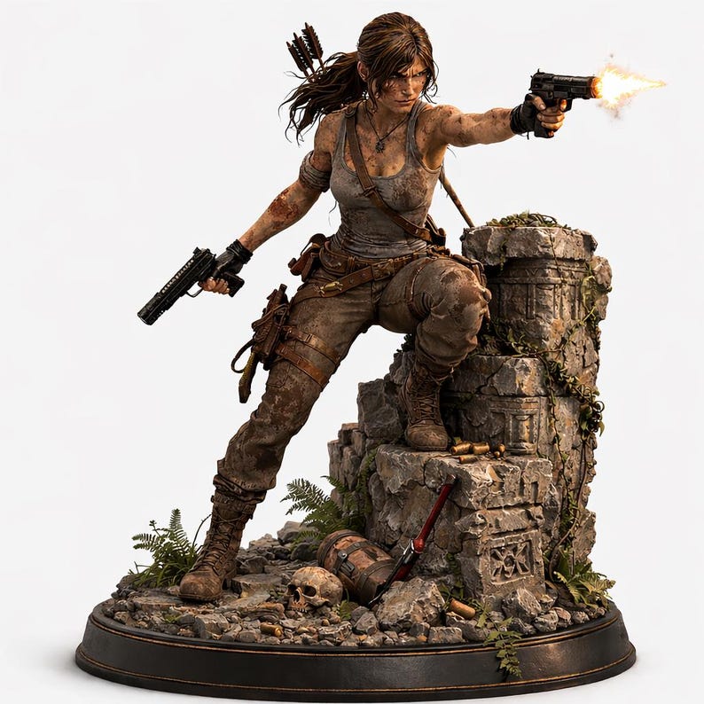 Temple Raider Explorer Model Version 3 | 3D Print File | Digital ...