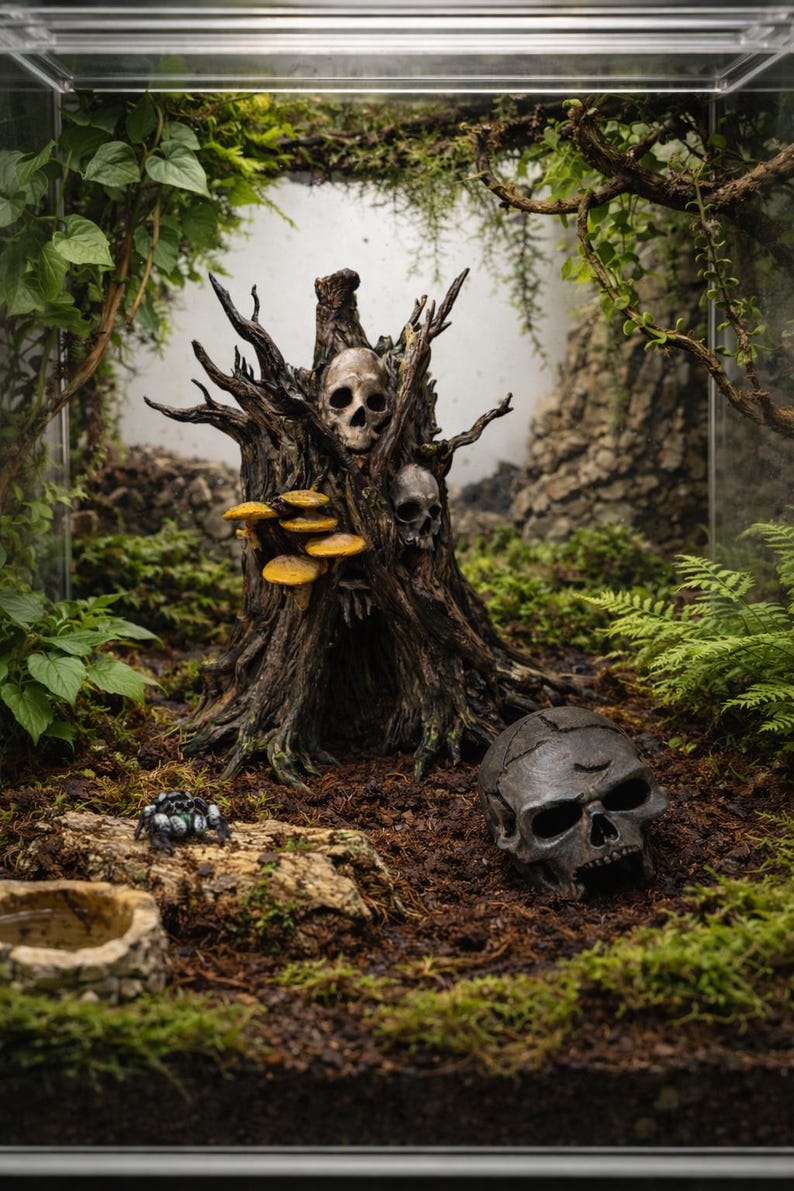 Skull Tree Decor - Etsy