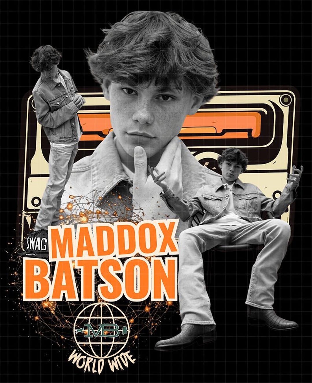 Maddox Batson Live Weltweit Tour 2026 PNG Datei und bereit zum Drucken ...