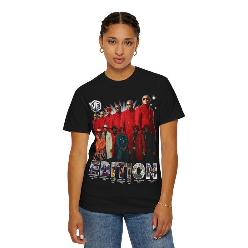New Edition Way Tour 2026 T-shirt PNG: Ready to Print (digital Download ...