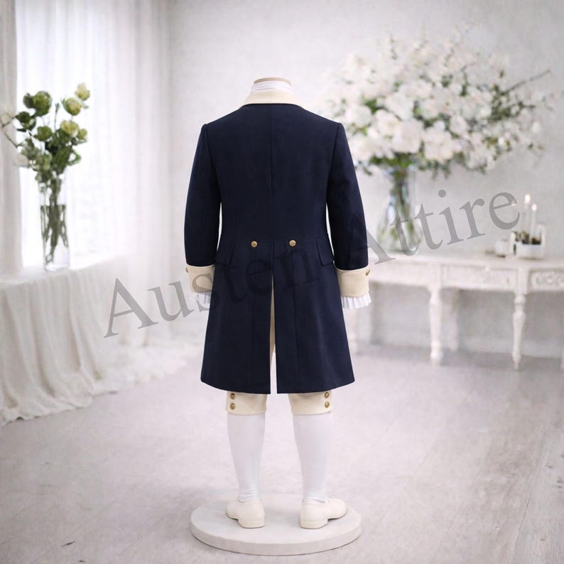 Boys Colonial Style Formal Suit – Boys 18th Century Outfit - Ring ...