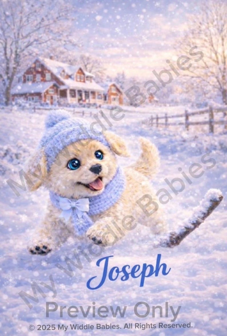 Faith Inspired Digital Art Featuring the Cutest Baby Animals, Instant ...