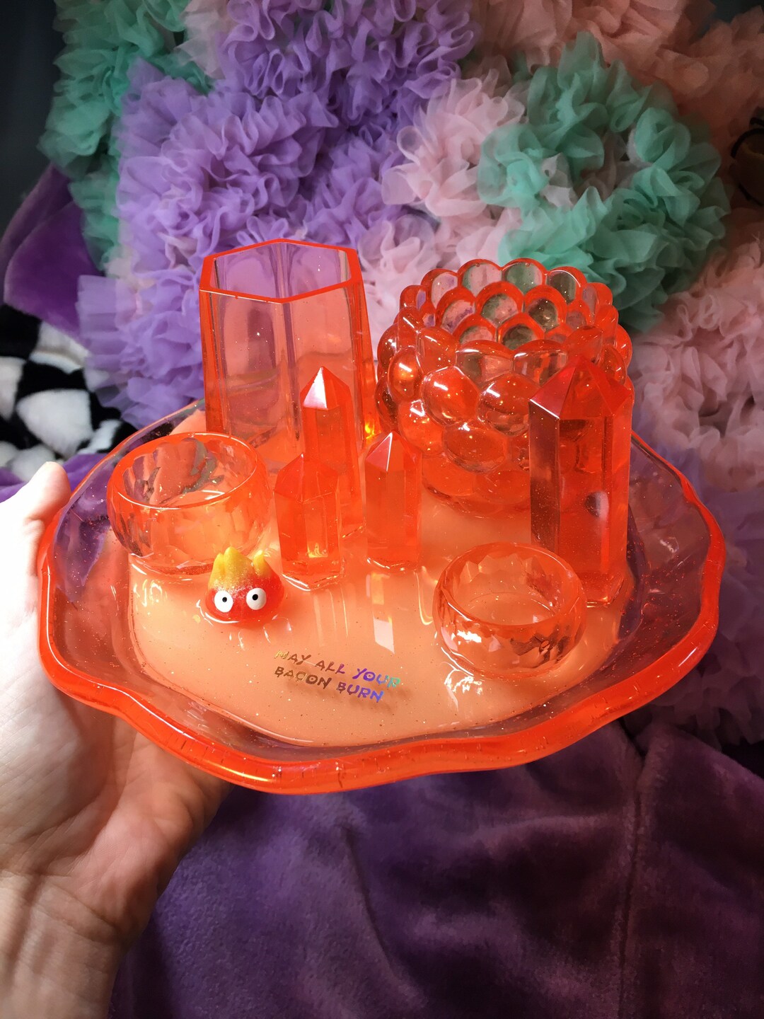 Large Round Fire Tray - Etsy