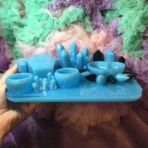 Large Blue Tray - Etsy