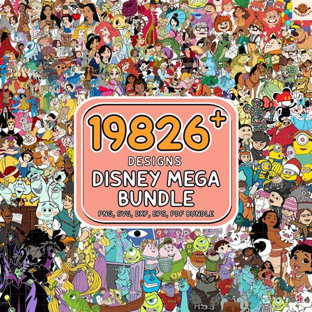Mega Mickey & Friends Png Bundle | Family Vacation Png | Family Trip ...