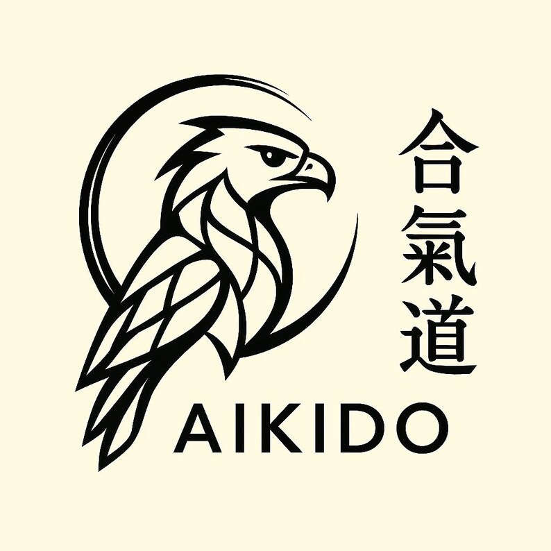 Aikido Logo Digital Art | Japanese Martial Arts Wall Print | Zen Dojo ...