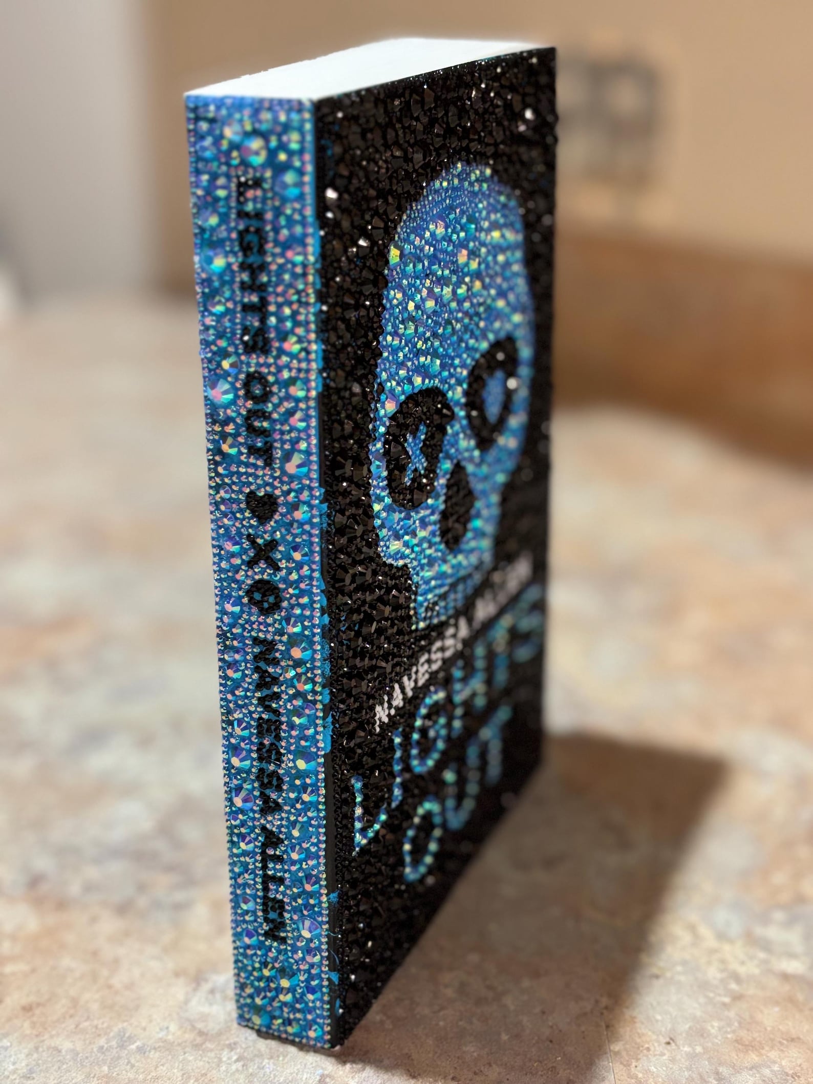 Bedazzled Lights Out by Navessa Allen – Handmade Rhinestone Book | Dark ...