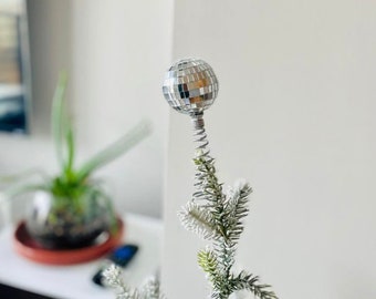 Disco Ball Christmas Tree Topper - Etsy