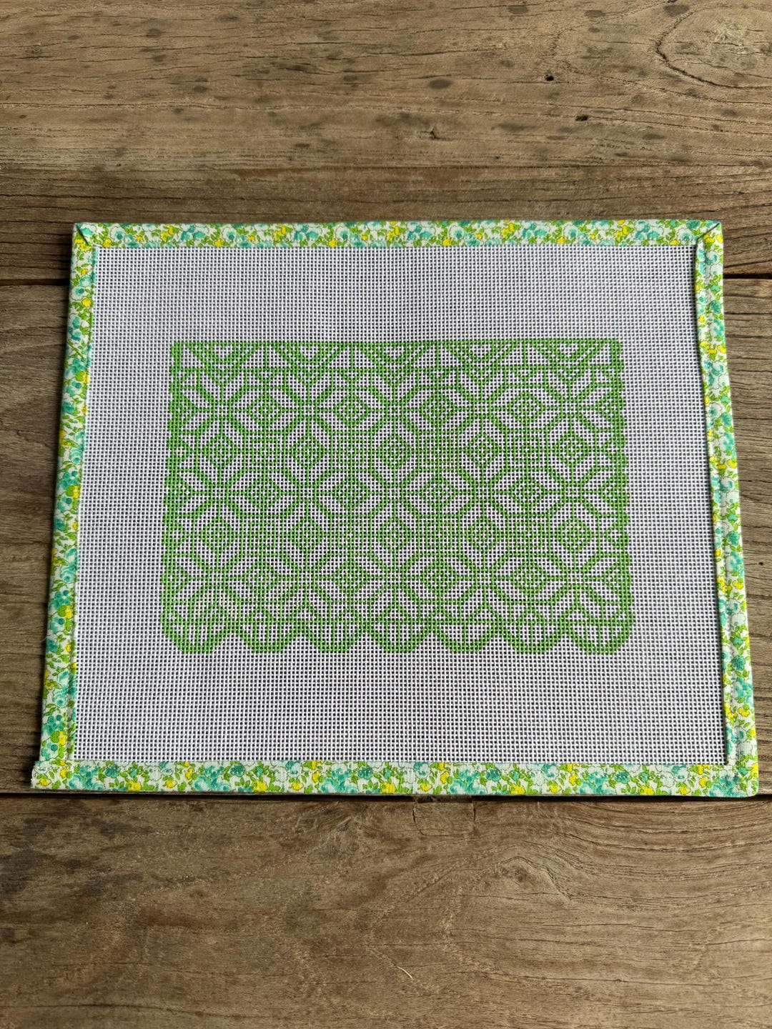 Papel Picado Needlepoint Canvas | Mexican Folk Art Needlepoint | Fiesta ...