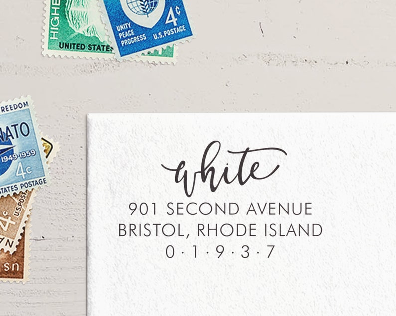 Custom Return Address Stamp. Personalized Self-Inking Stamp. | Etsy