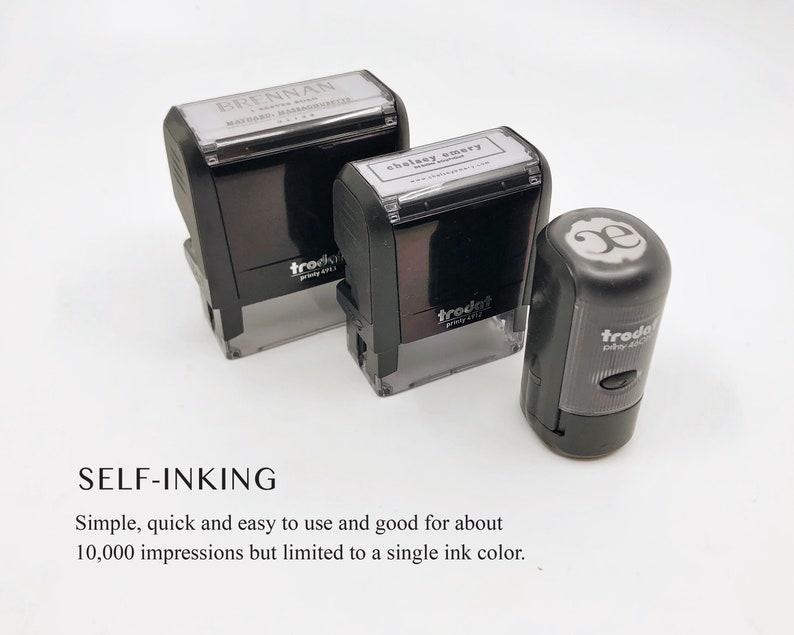 Modern Address Stamp. Personalized Self-inking Stamp. Fun | Etsy