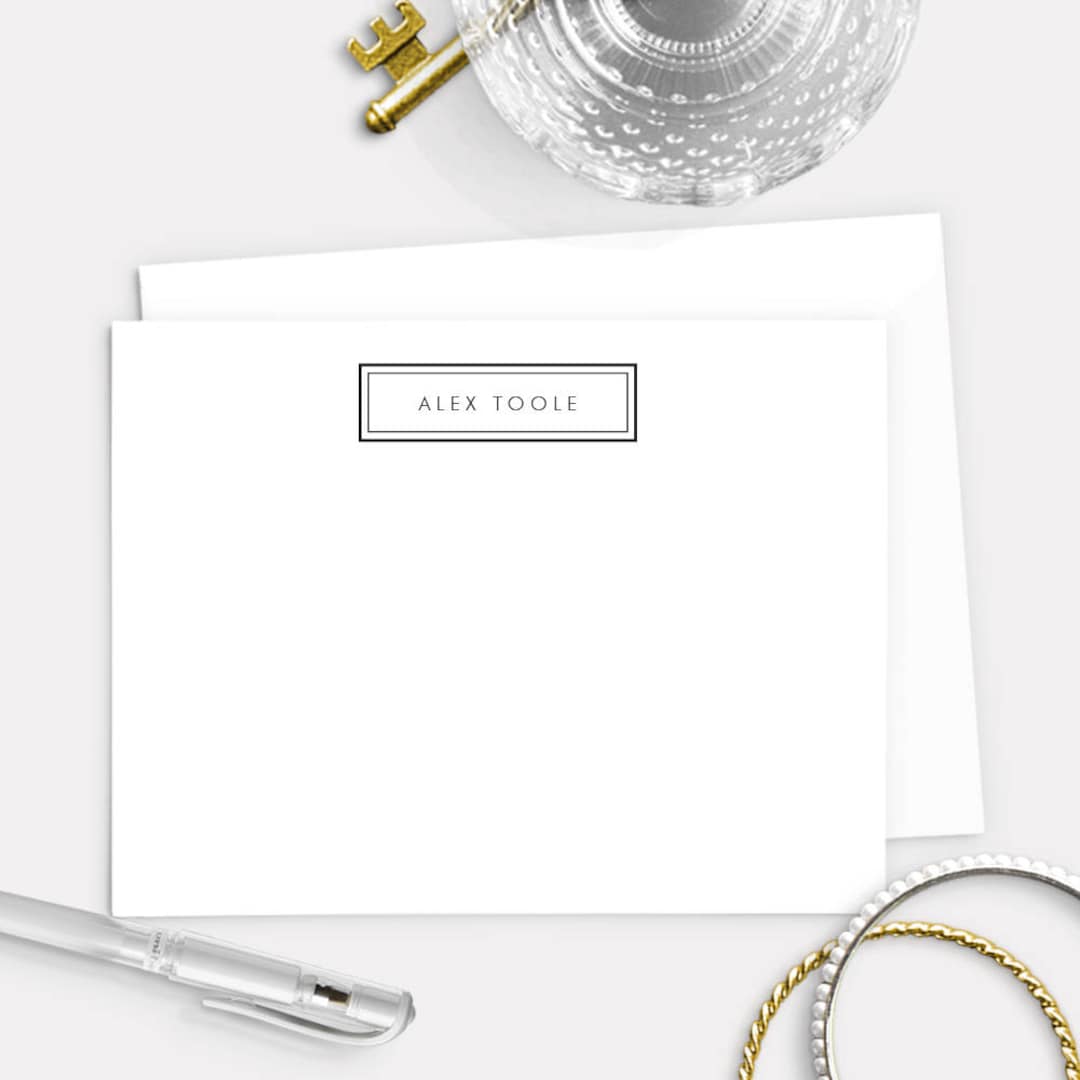 Personalized Note Cards. Blank Cards for Handwritten Notes. Custom ...