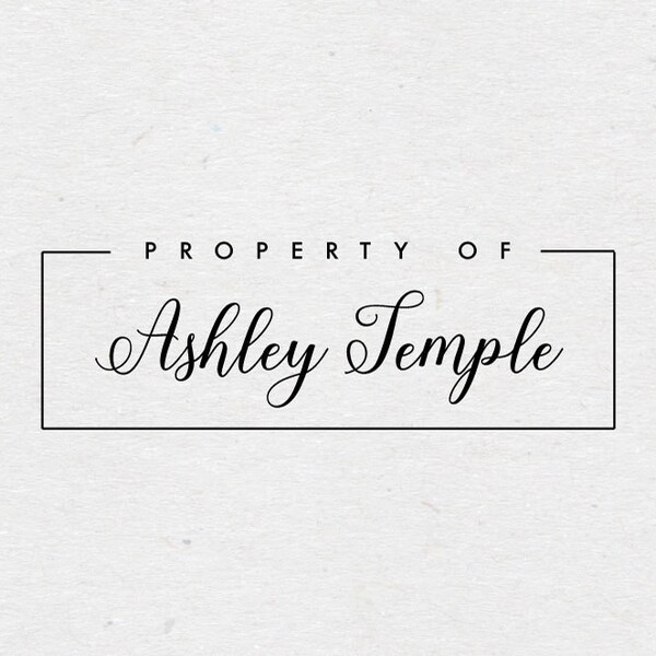 Library Stamp - Etsy