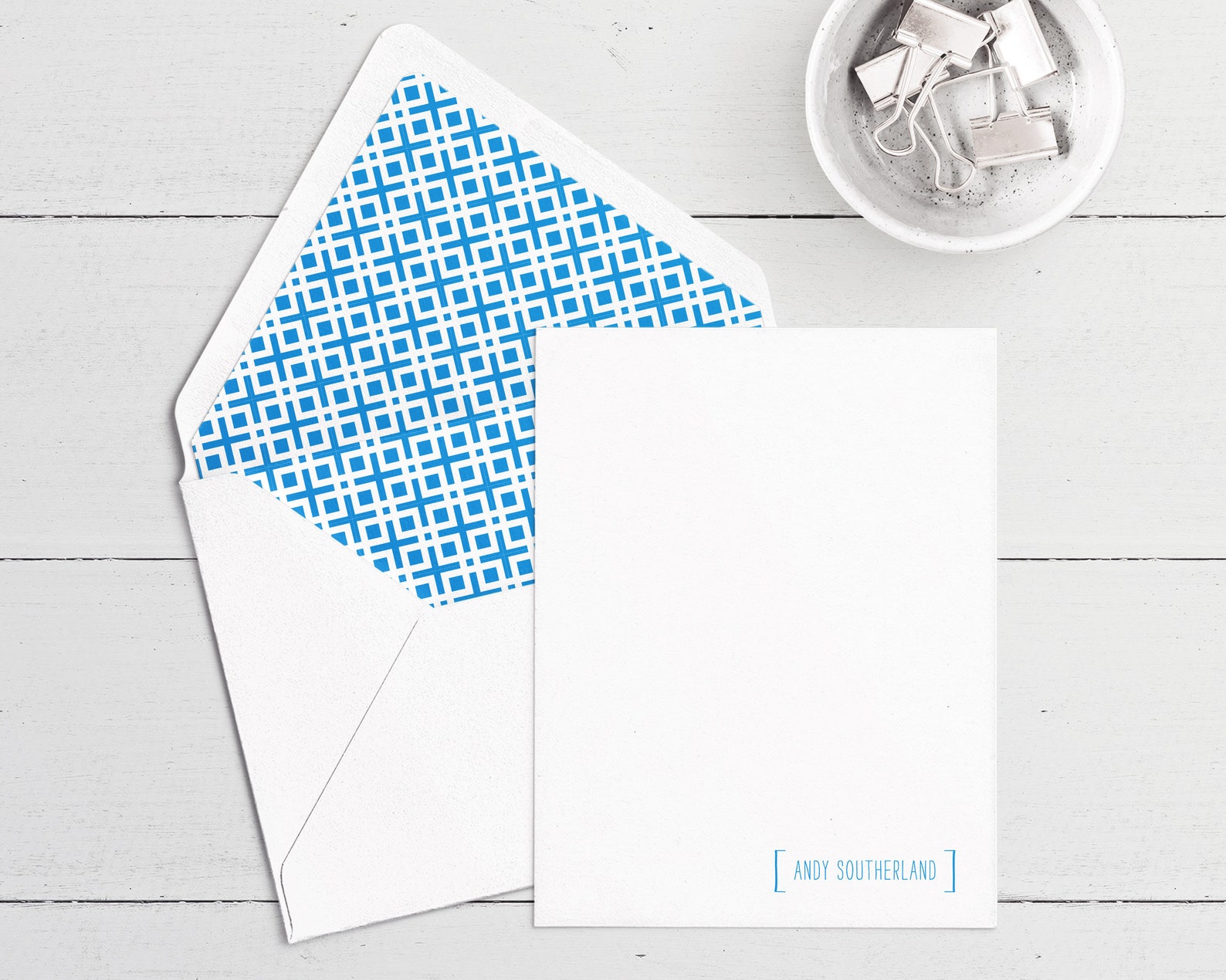 Professional Stationery. Personalized Note Card Set for Men. | Etsy