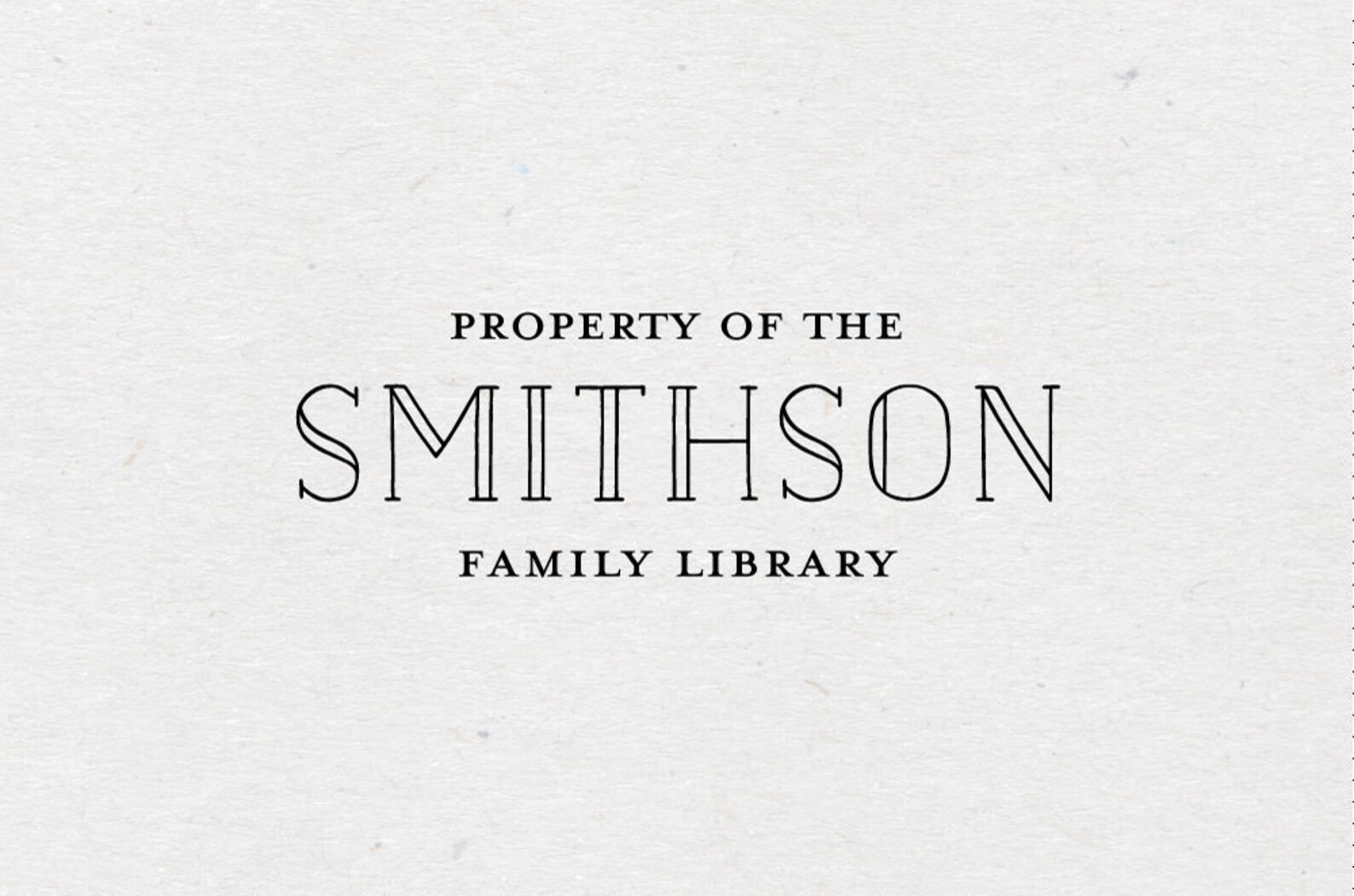 Family Library Stamp. Custom Book Stamp. Hostess Gift. Return | Etsy