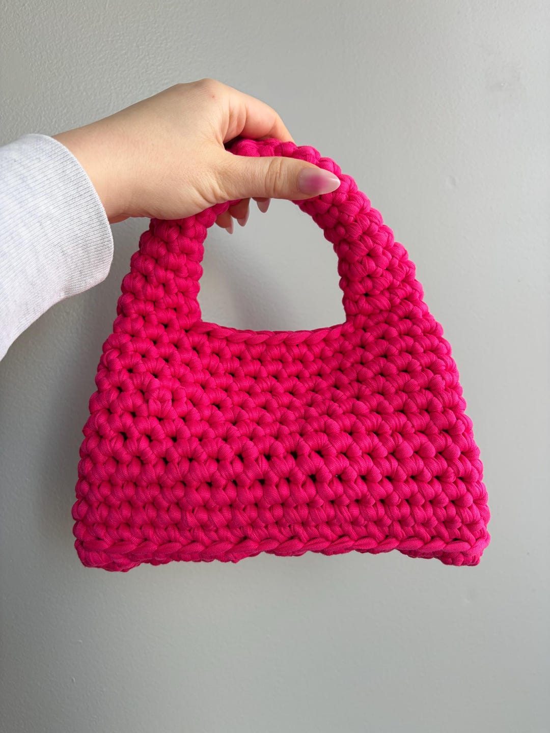 Barbie Pink Mini Crochet Purse - Etsy