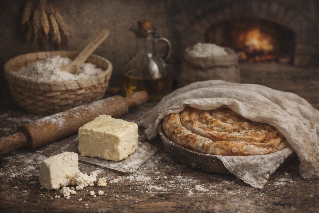 Traditional Balkan Banitsa – Rustic Kitchen Digital Wall Art - Etsy