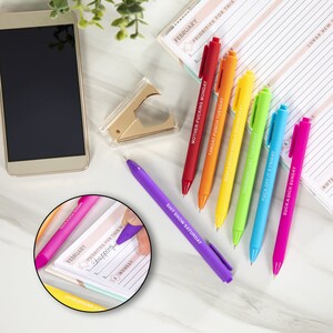 7 Pc Swear Curse Cuss Word Pen Set Funny Office Gift for Co-worker ...