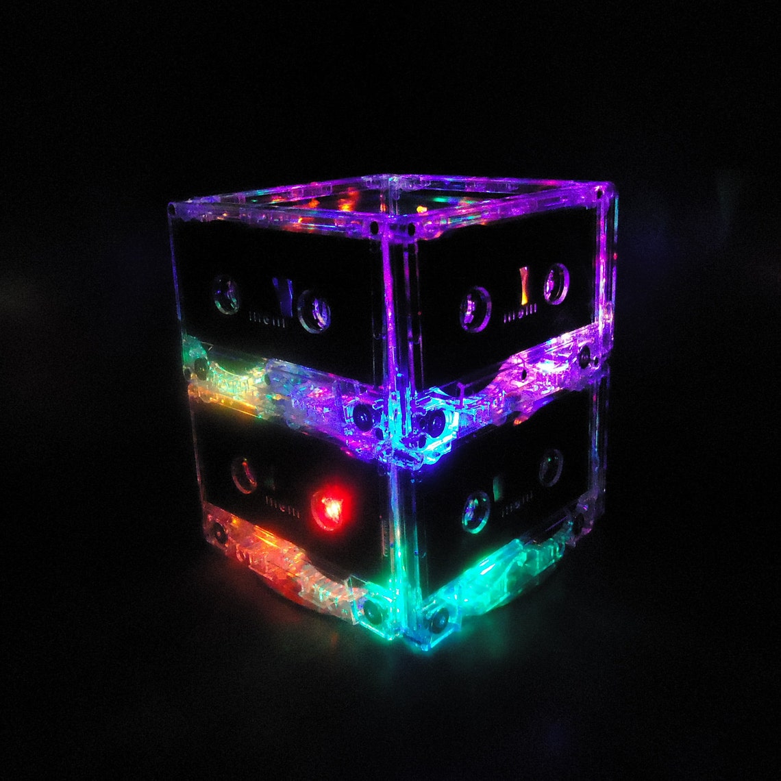 MixTape Night Light Lamp Upcycled EcoFriendly | Etsy