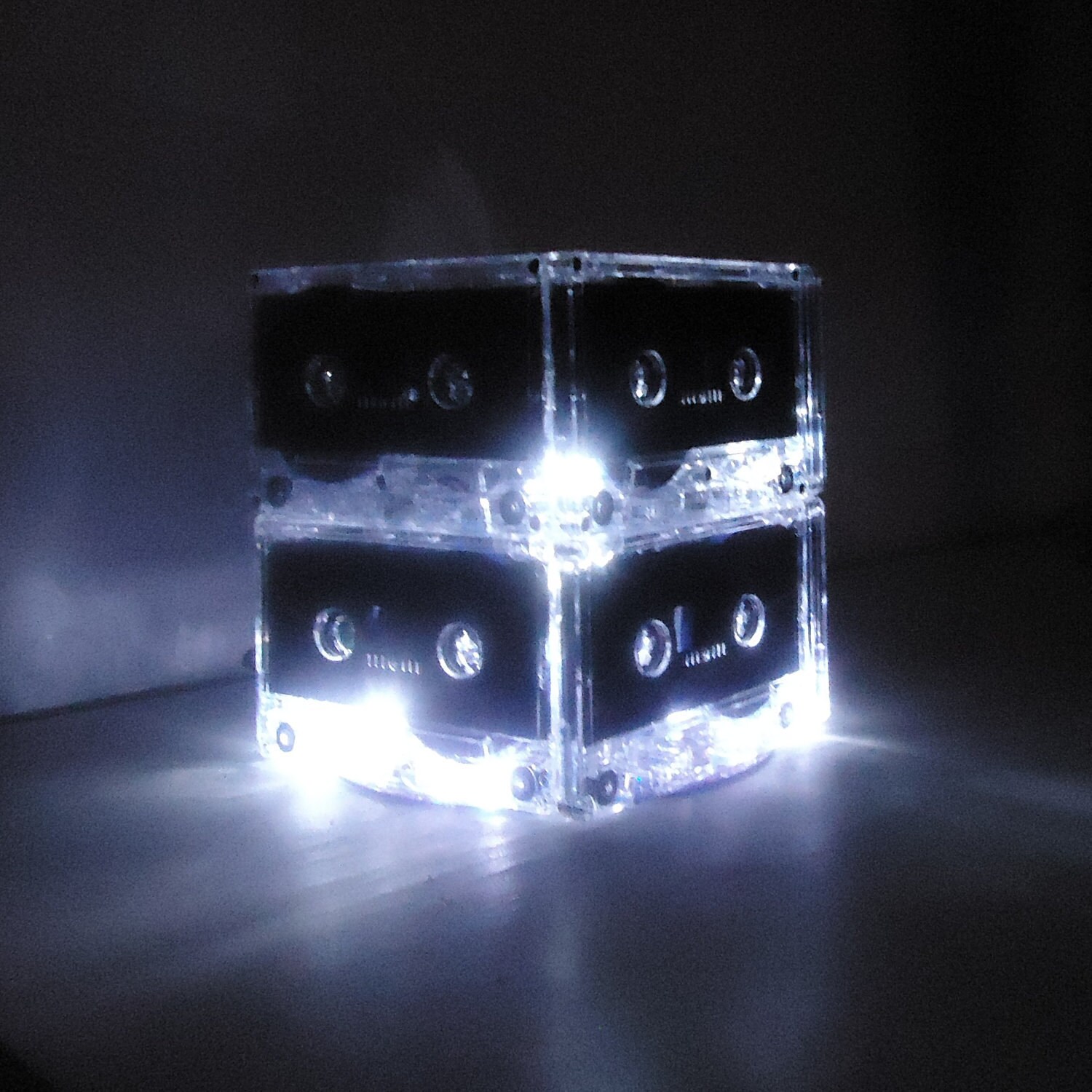 Music Lover Cassette Tape Night Light Lamp Centerpiece | Etsy