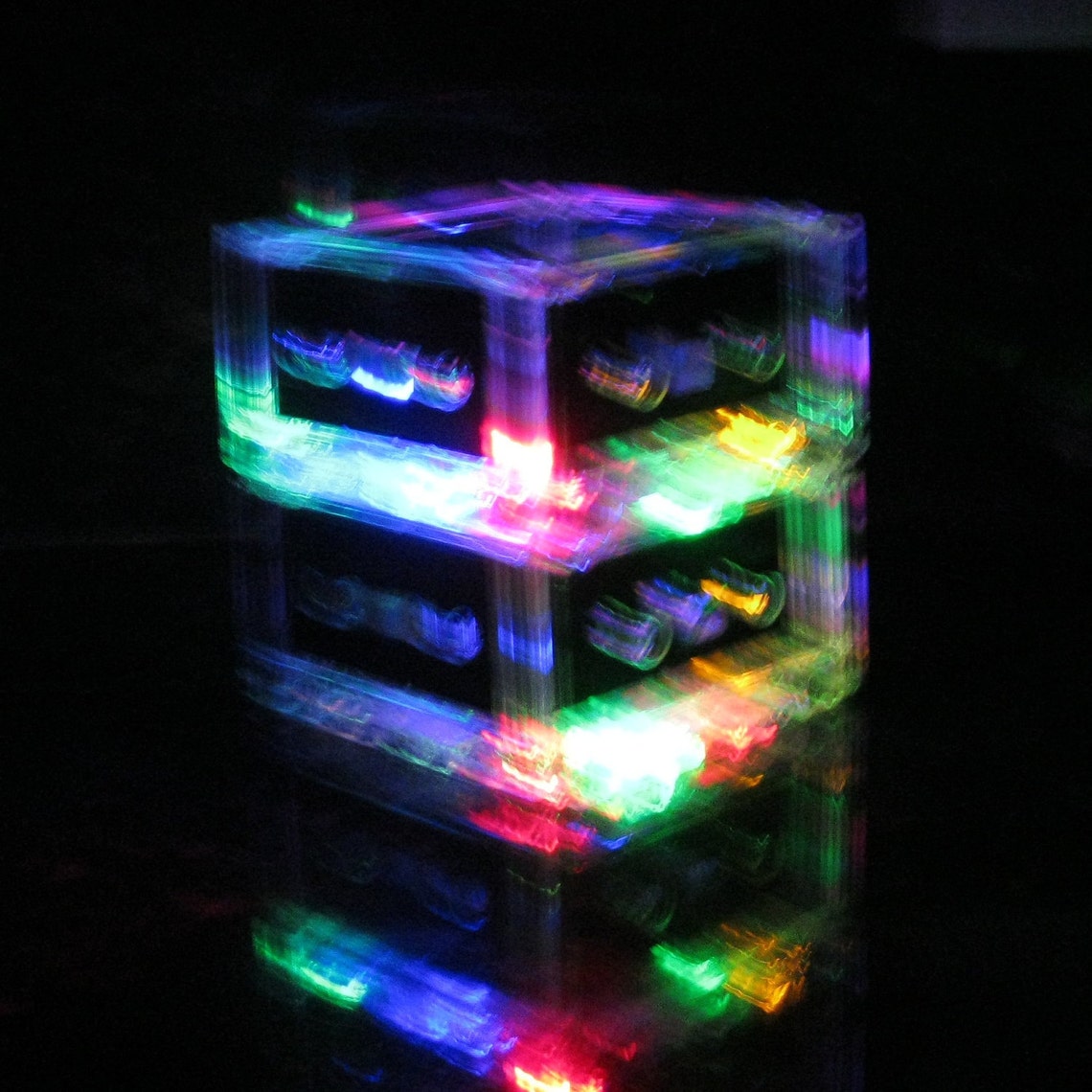 Cassette Mixtape Night Light Lamp Centerpiece Rainbow Color | Etsy