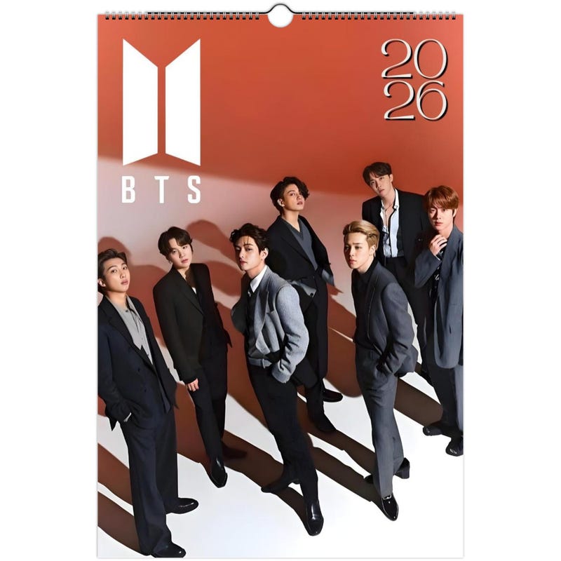 Bts Mini 2026 Calendar - Etsy