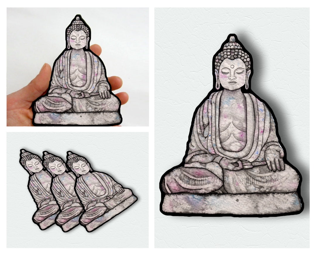 Buddha Sticker Buddah Car Decal Waterproof Vinyl Large for - Etsy