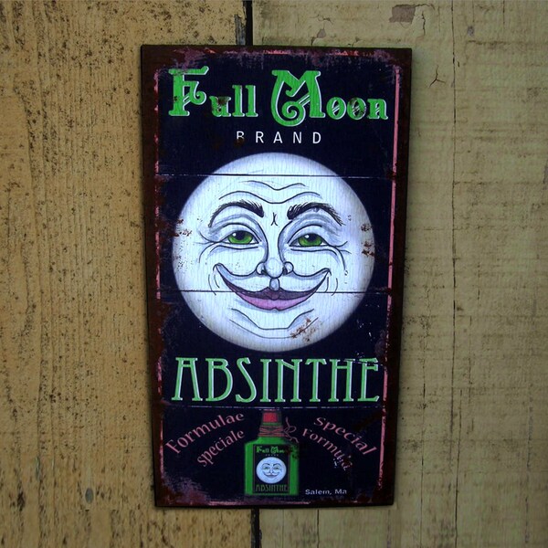 Absinthe Poster - Etsy