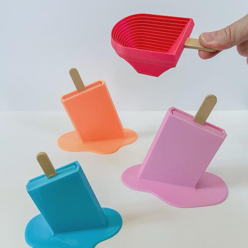 3d Printer Stl Popsicle - Etsy