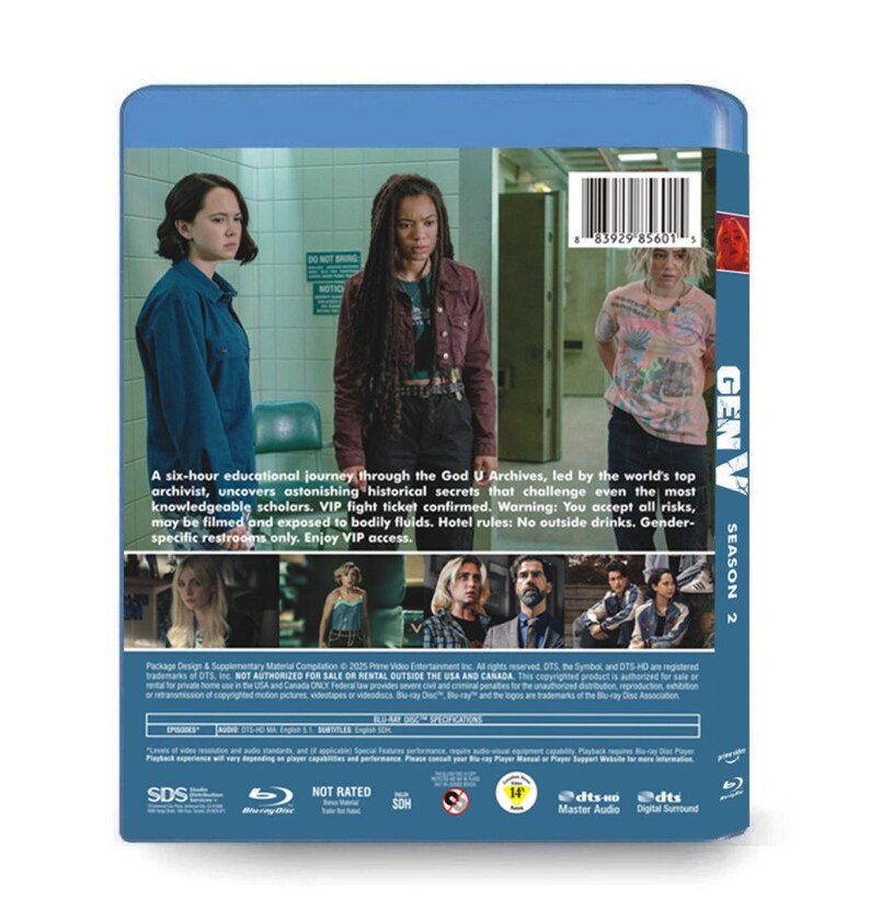 Gen V Season 2 （2BD） New Box Set Sealed - Etsy