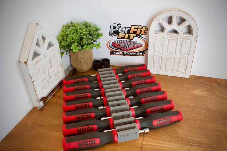 Magnetic Screwdriver Holder | 3D Printed Tool Organizer | Toolbox ...