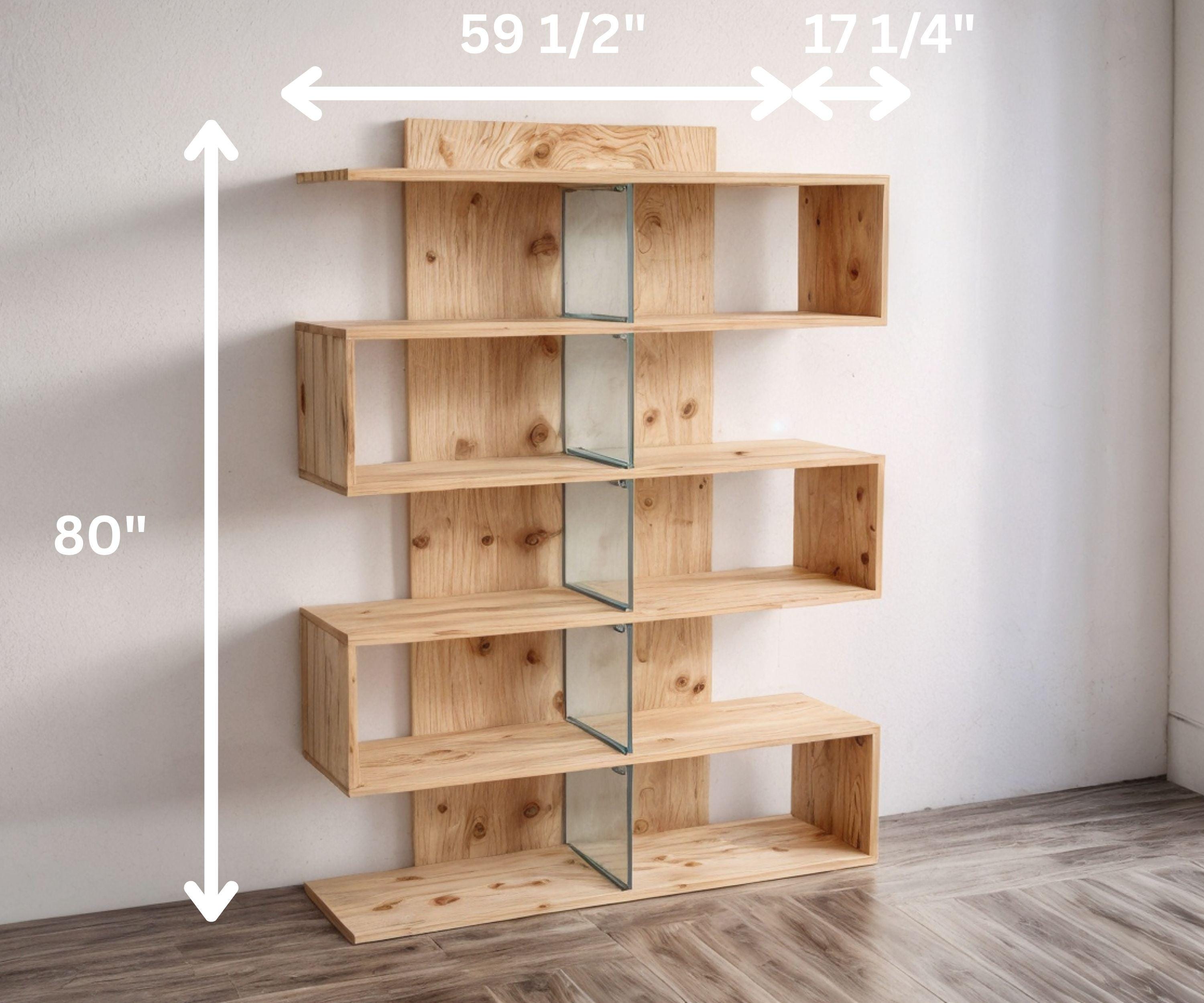 DIY Bookshelf Plans: Step-by-step Woodworking Instructions (PDF ...