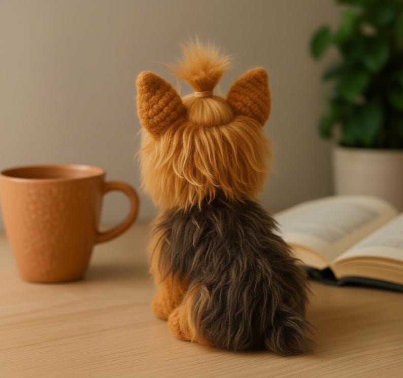 Yorkie Crochet Pattern | Barkie Amigurumi Dog (PDF) Instant Download - Etsy