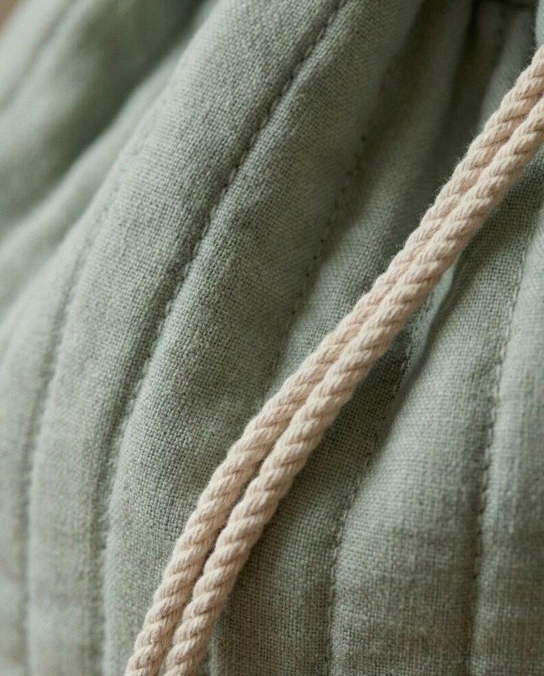 Quilted Bucket Bag Sewing Pattern, Beginner Friendly Drawstring Pouch ...