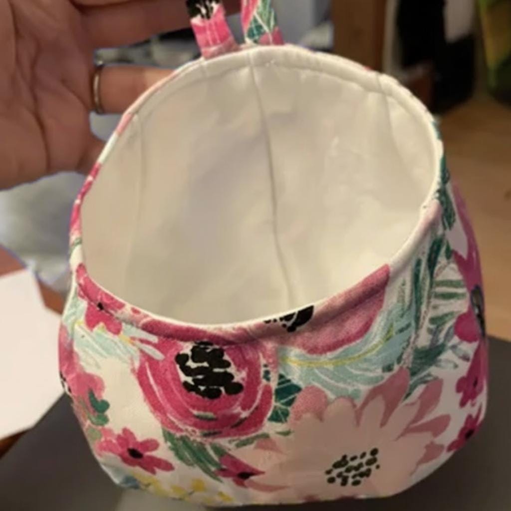 Bubble Pod Sewing Pattern • DIY Fabric Storage Baskets (PDF Pattern, 5. ...