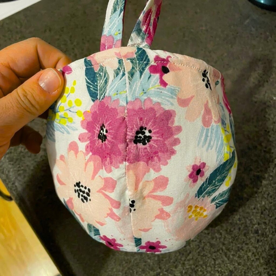 Bubble Pod Sewing Pattern • DIY Fabric Storage Baskets (PDF Pattern, 5. ...
