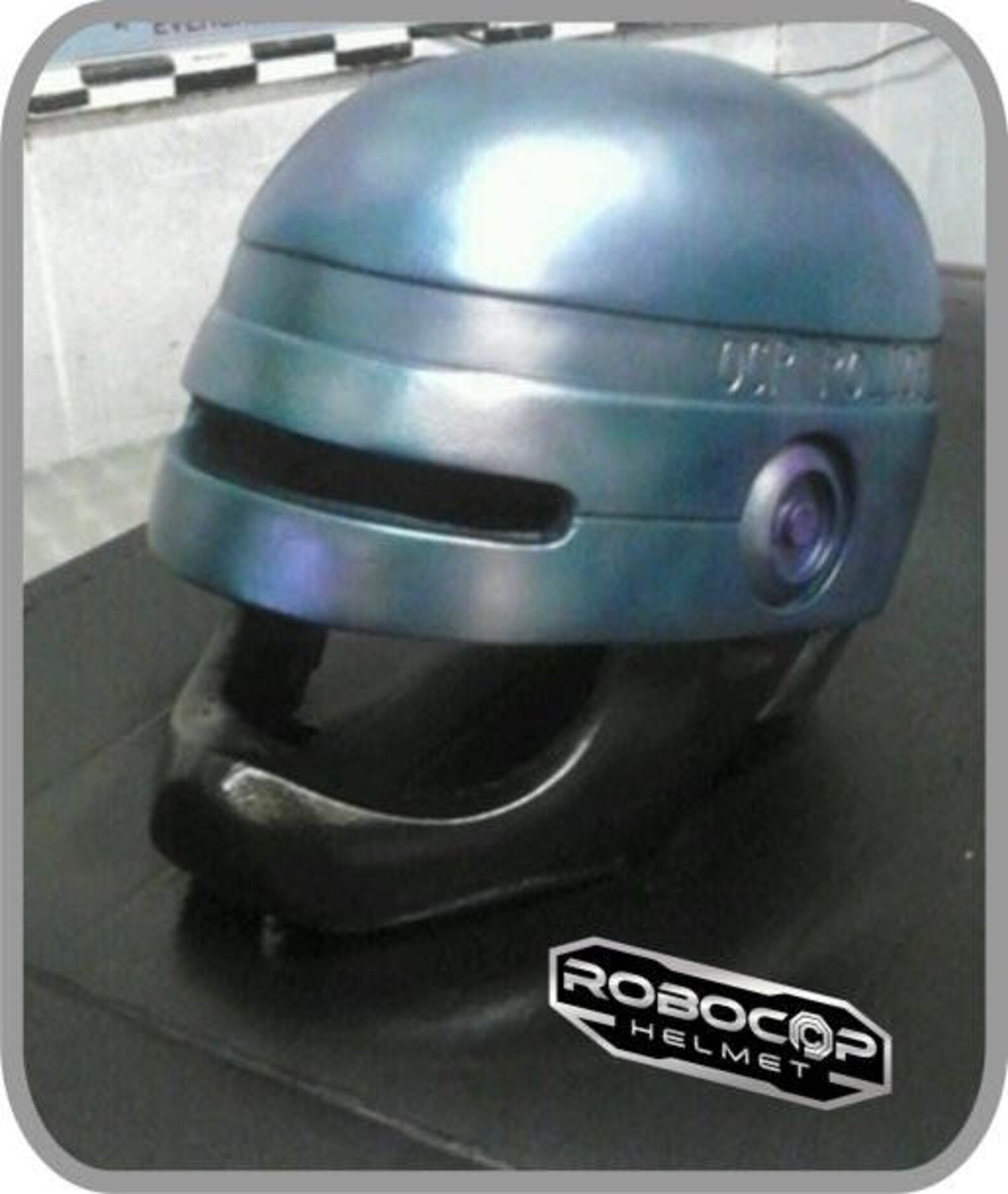 Custom ROBOCOP HELMET Display Placard Prop Police OCP - Etsy