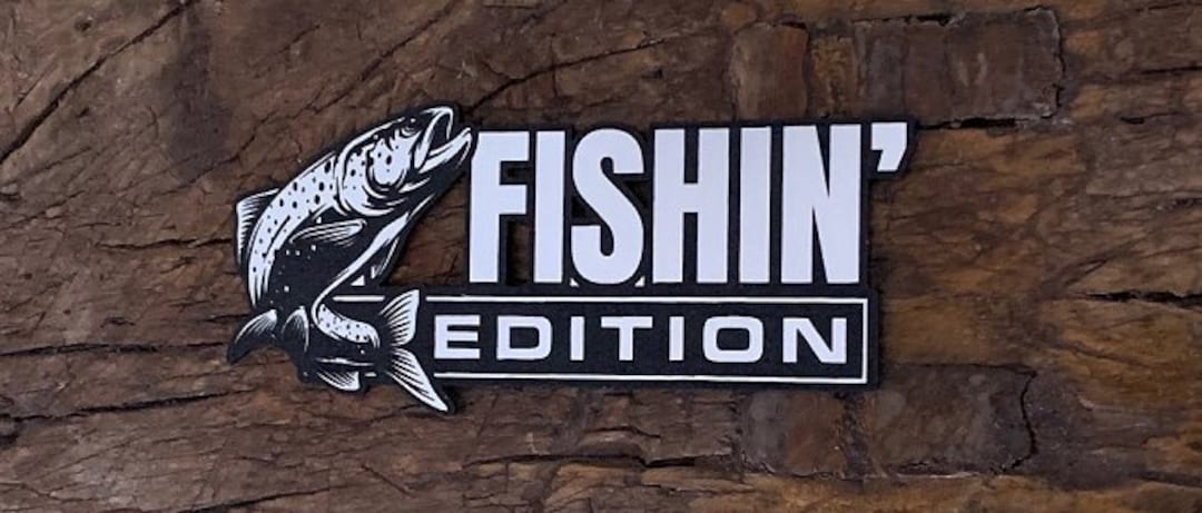 Custom FISHIN' EDITION Automobile Car Emblem TROUT - Etsy