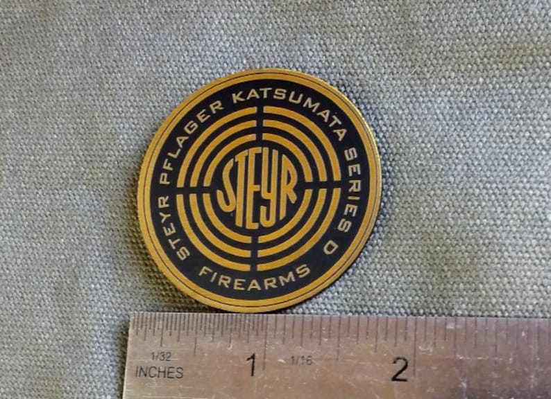 Custom BLADE RUNNER 2019 PKD Blaster Steyr Gold Tone Medallion - Etsy