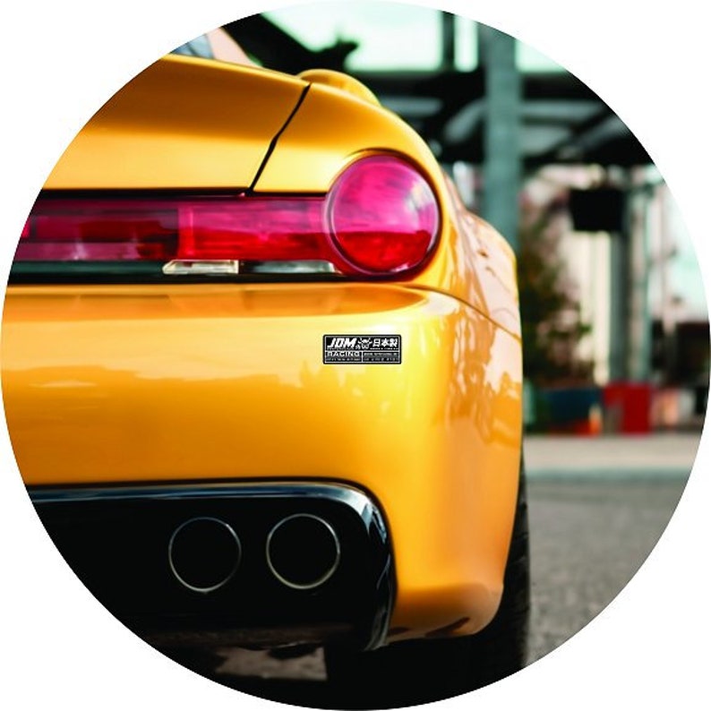 Custom JDM PERFORMANCE BADGE silver for Your Dashboard or Exterior of ...