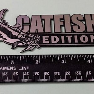 Custom CATFISH EDITION Automobile or Boat Emblem - Etsy